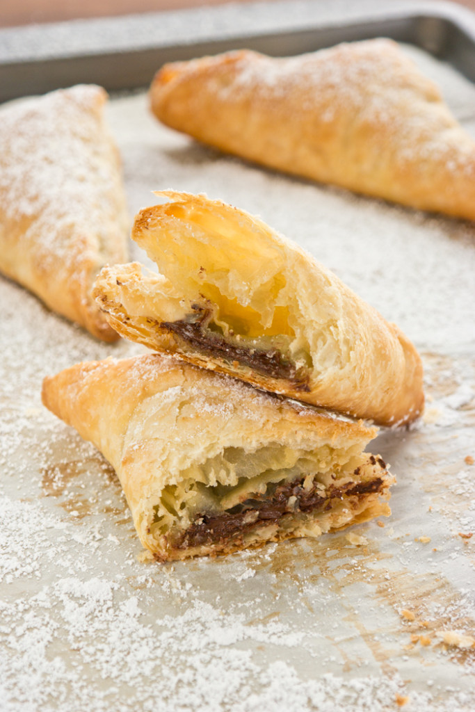 Chocolate Filled Pastry - The Sugar Coated Cottage