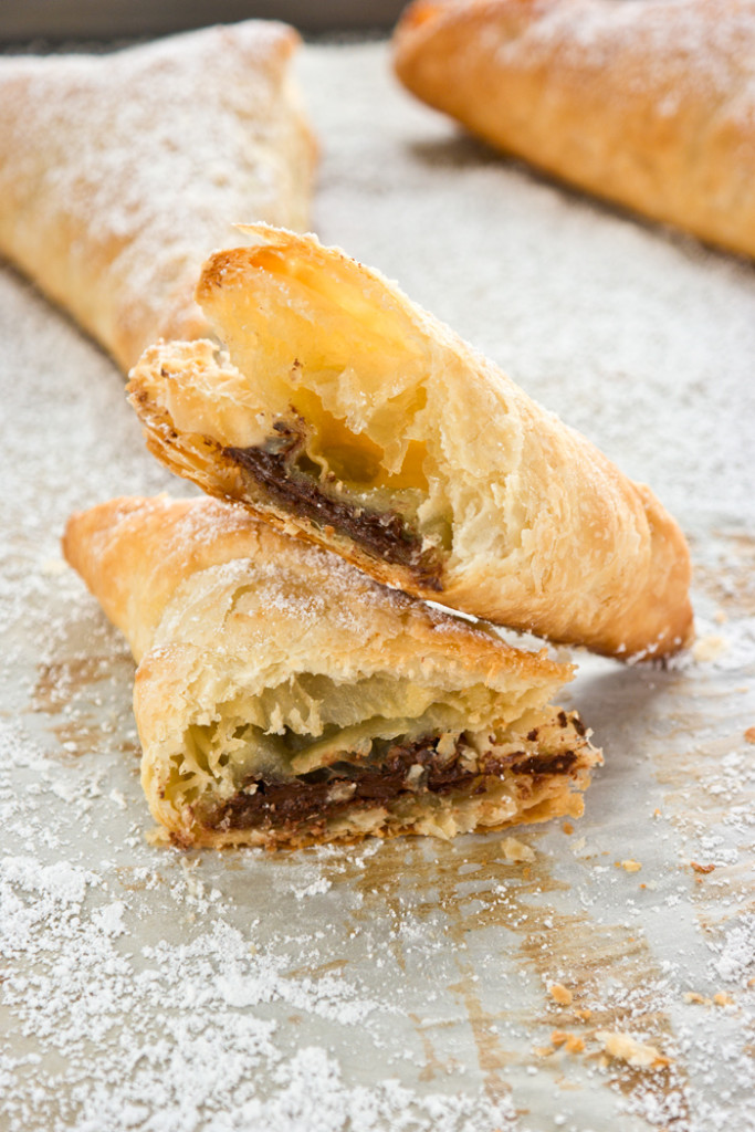 Chocolate Filled Pastry - The Sugar Coated Cottage