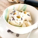 Pistachio Kirsch Ice Cream - The Sugar Coated Cottage