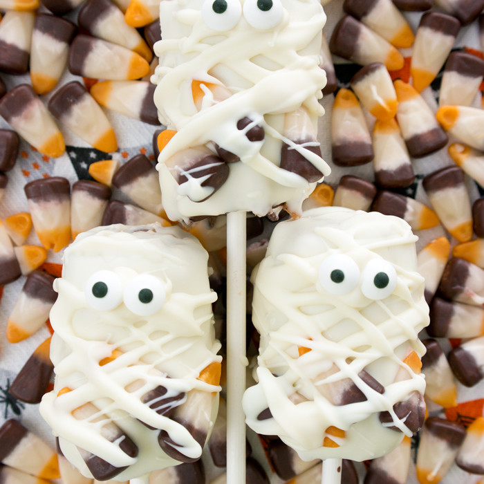 Gimme S'More Mummy Marshmallows - The Sugar Coated Cottage