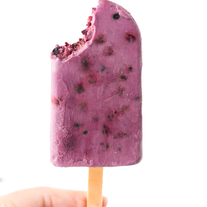 Blueberry Cream Pops - The Sugar Coated Cottage